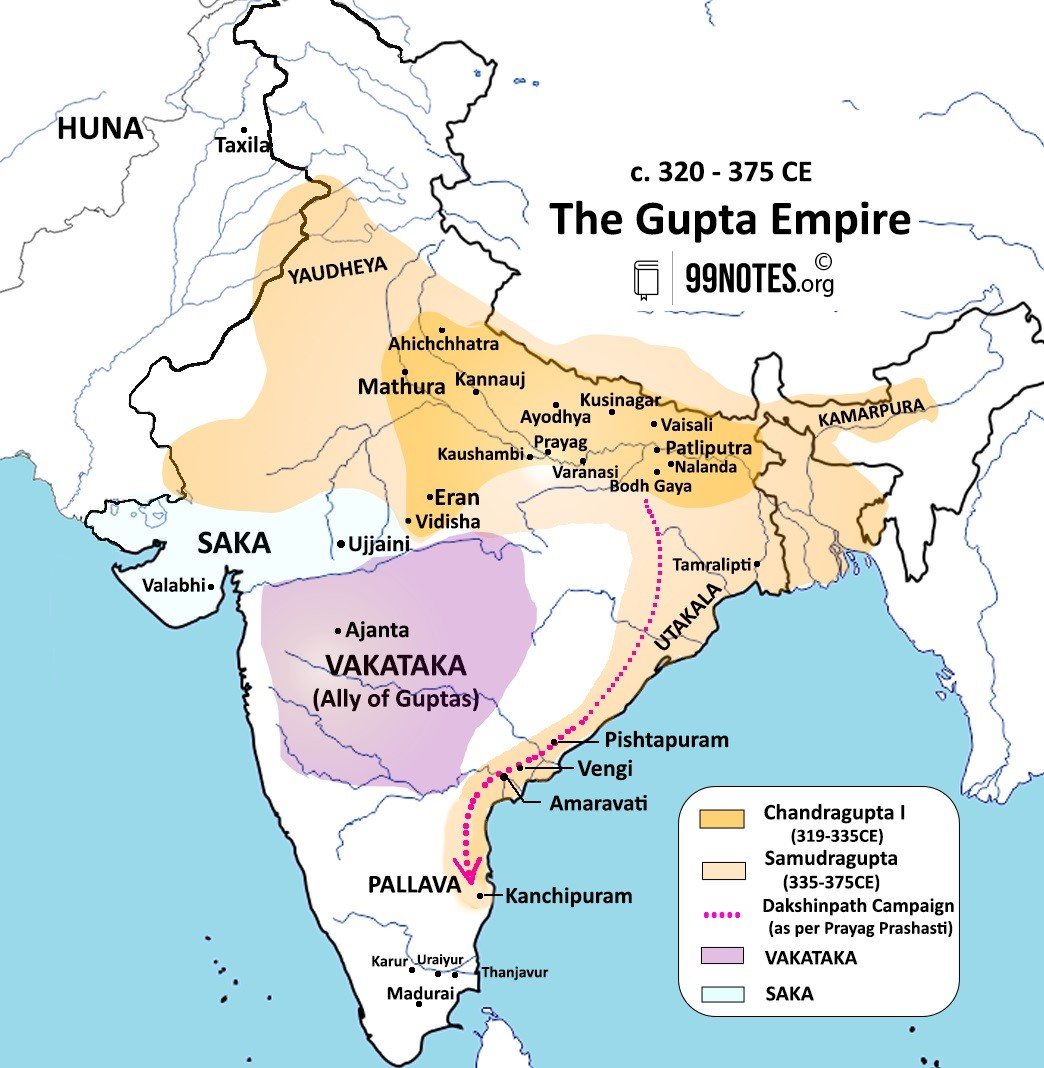 Gupta Empire - Golden Age Of India Facts, History & More